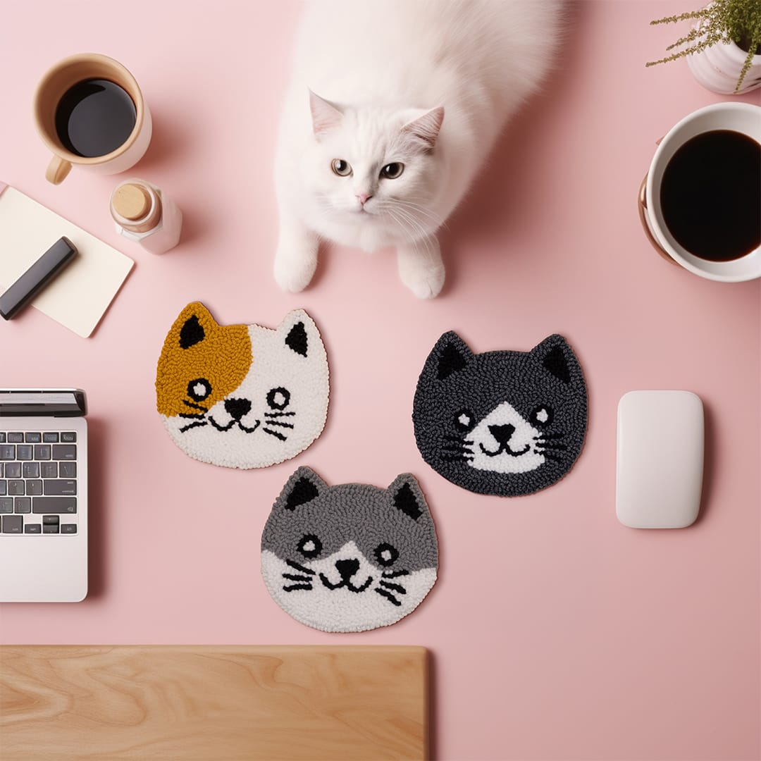 CATS COASTER – Braw Boutique